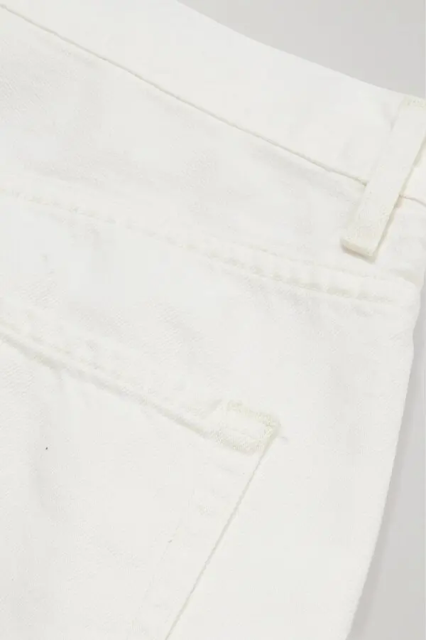 GOLDSIGN Net Sustain The Edgar Pleated High-rise Wide-leg Jeans
