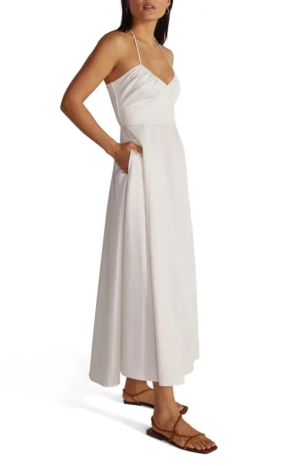favorite daughter halting traffic dress Favorite Daughter The Halting Traffic Maxi Dress In White - 63% Off