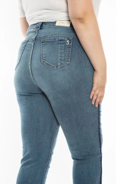 SLINK JEANS High-rise Boyfriend Jeans