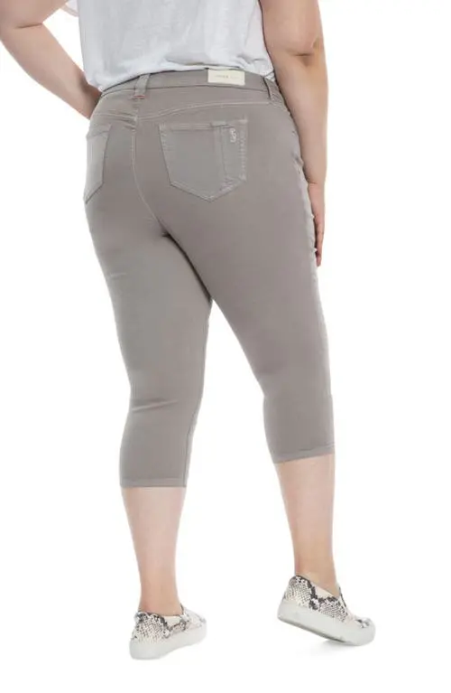 SLINK JEANS High-rise Capri Jeans - Ultimate Grey