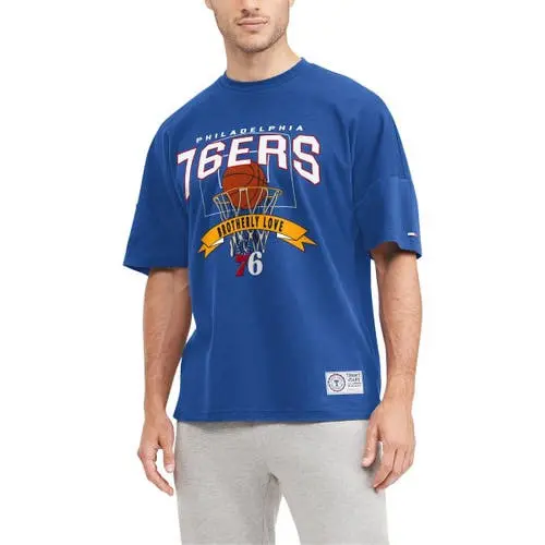 Tommy Hilfiger Philadelphia 76ers Tim Backboard T-shirt