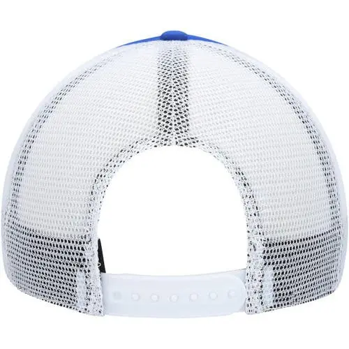Adidas Kansas Jayhawks Script Trucker Snapback Hat