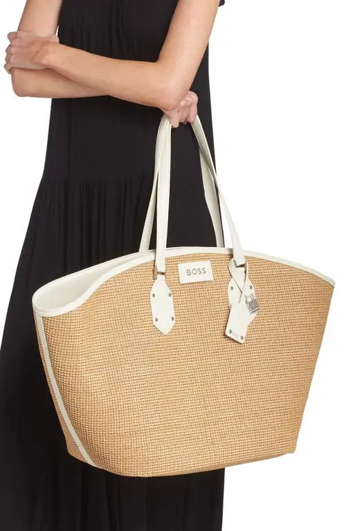 BOSS Ivy Tote Bag - Open Wht