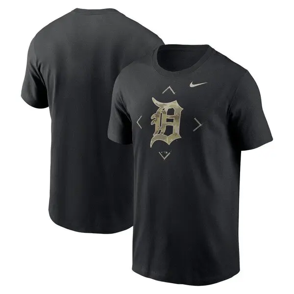Nike Detroit Tigers Camo Logo T-shirt
