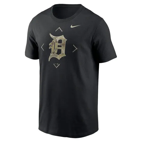Nike Detroit Tigers Camo Logo T-shirt
