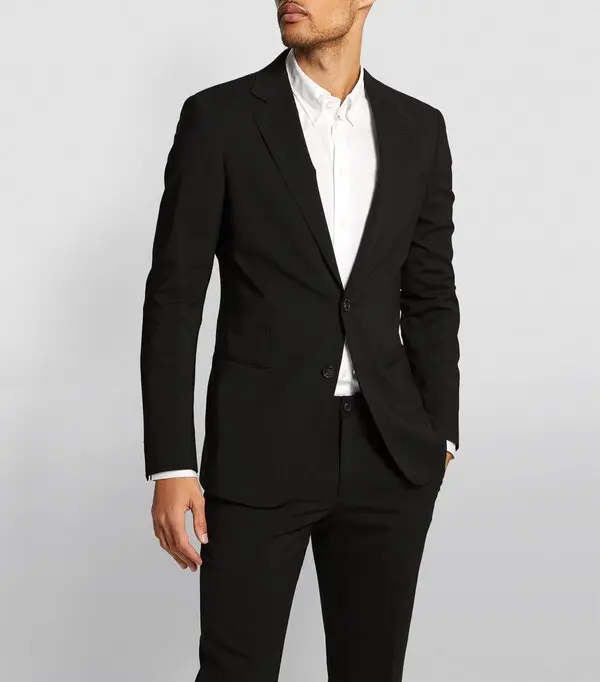 Giorgio Armani Wool Two-piece Suit - Black