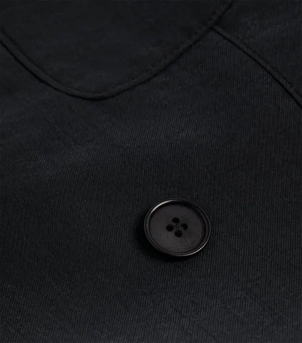 Giorgio Armani Silk-blend Double-breasted Blazer