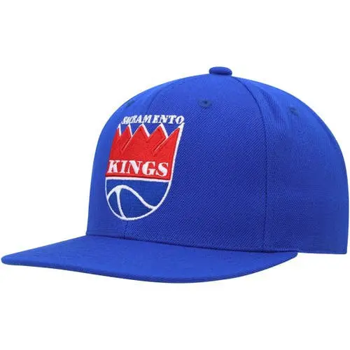 Mitchell & Ness Sacramento Kings Hardwood Classics Mvp Team Ground 2.0 Fitted Hat
