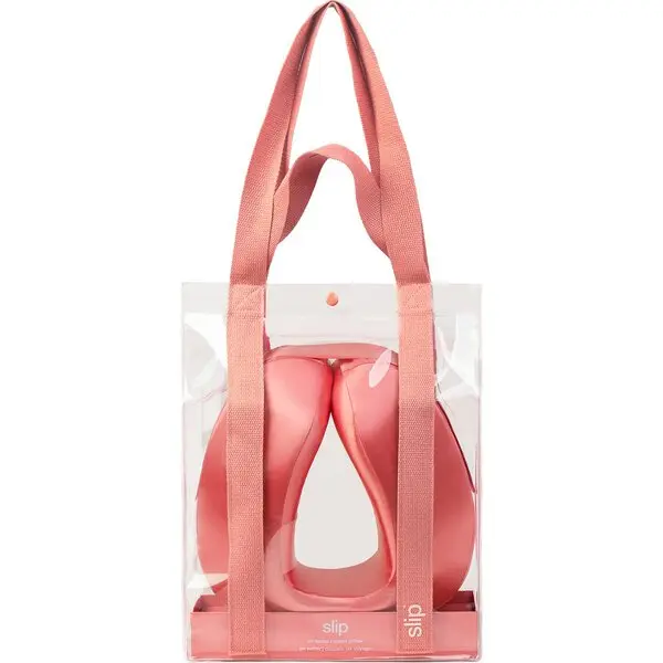 Slip Pure Silk Travel Pillow - Blush