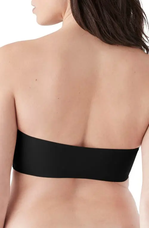 TRUE & CO True Body Wireless Convertible Bandeau Bra - Black