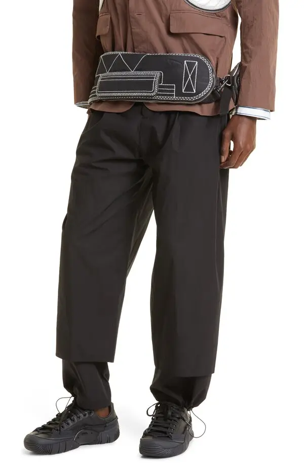 パンツ craig green nylon pants S Craig Green Packable Nylon Taffeta Trousers In Brown - 60% Off