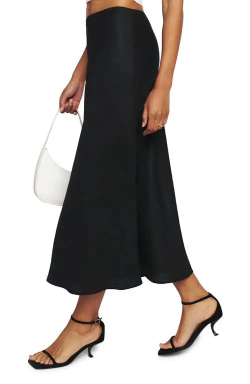 REFORMATION Layla Linen Skirt