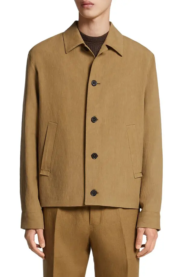 Zegna Linen Chore Jacket