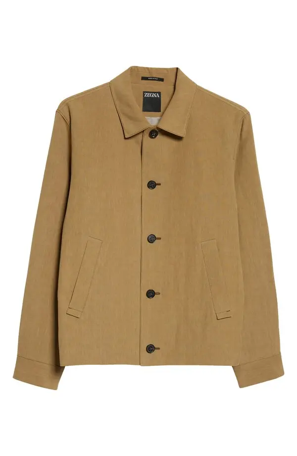 Zegna Linen Chore Jacket