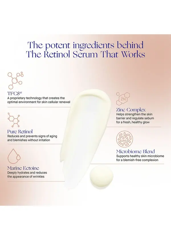 Augustinus Bader The Retinol Serum Beyond Beauty, Floral, Reduce The Appearance Of Deep Lines - Na