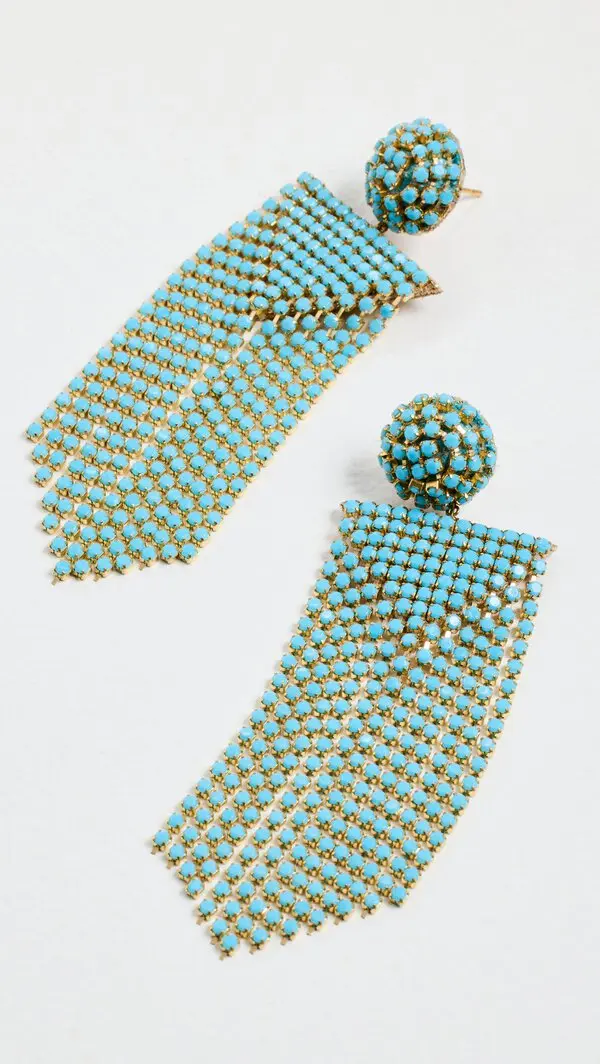 Deepa Gurnani Fanning Drop Earrings