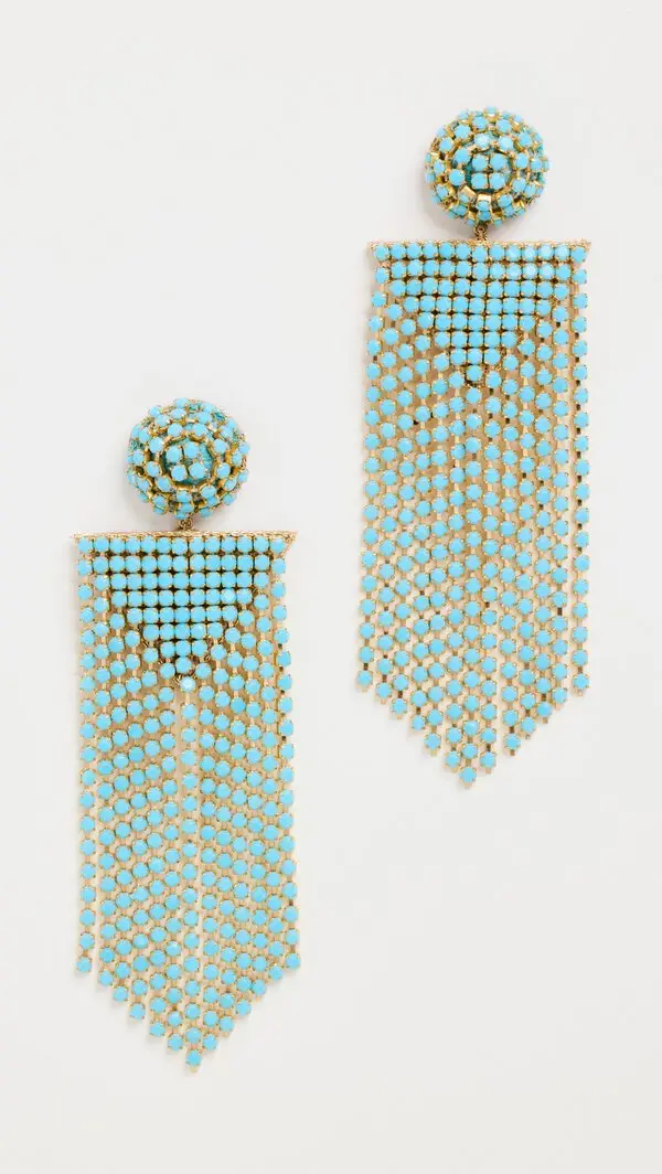 Deepa Gurnani Fanning Drop Earrings