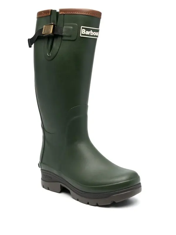 Barbour Logo-patch Knee-length Boots