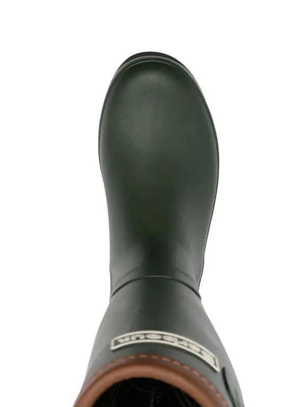 Barbour Logo-patch Knee-length Boots