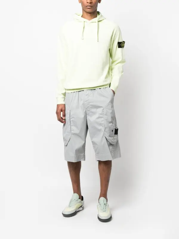 Stone Island Cotton-blend Drop-crotch Shorts