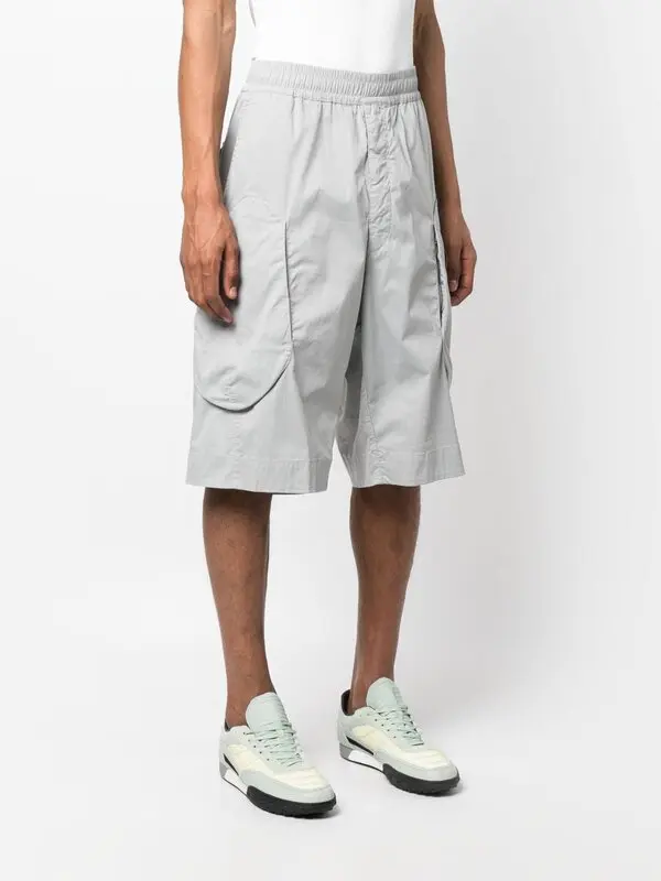 Stone Island Cotton-blend Drop-crotch Shorts