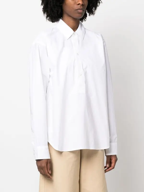 Sofie D'hoore Long-sleeve Cotton Shirt