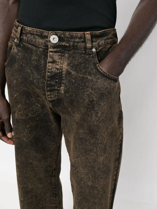 Balmain Distressed-effect Denim Jeans