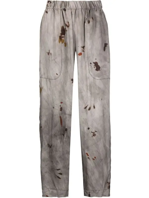 UMA WANG Graphic-print Trousers