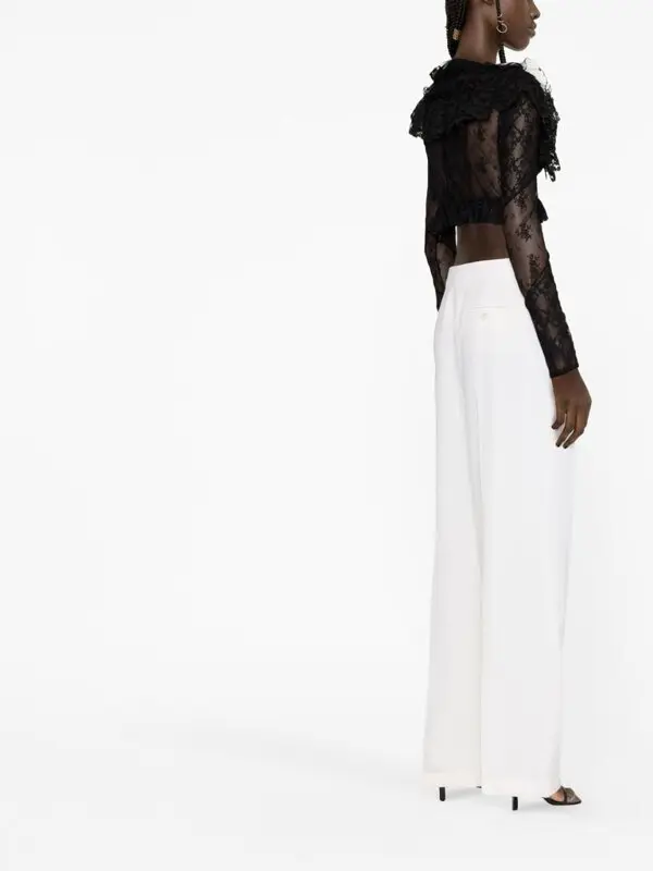 Alexander McQueen Wide-leg Trousers - Neutrals
