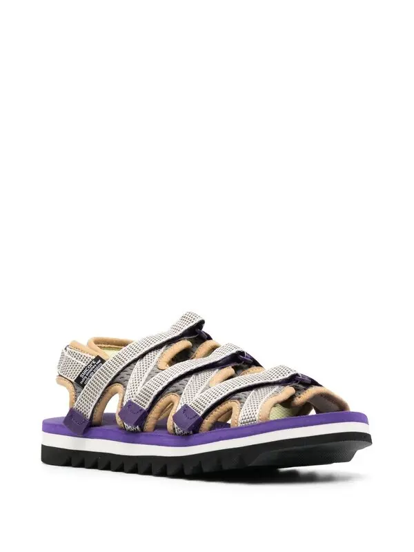 Suicoke Cut-out Zip-ab Sandals