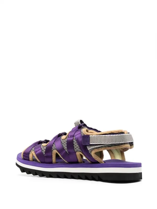Suicoke Cut-out Zip-ab Sandals