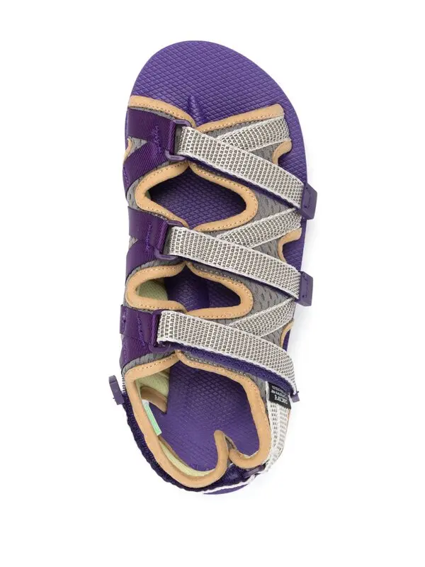 Suicoke Cut-out Zip-ab Sandals