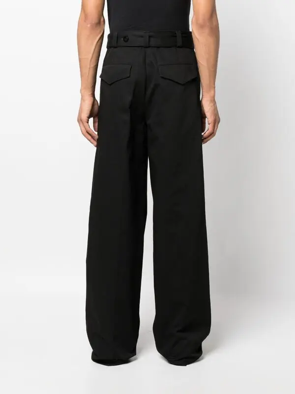 JIL SANDER Loose-cut Cotton Trousers