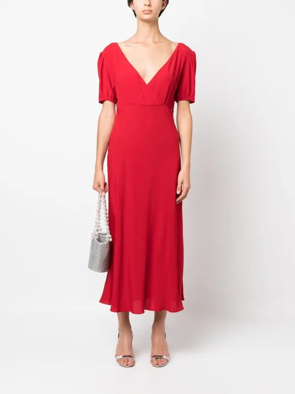 N°21 Tie-fastening Midi Dress