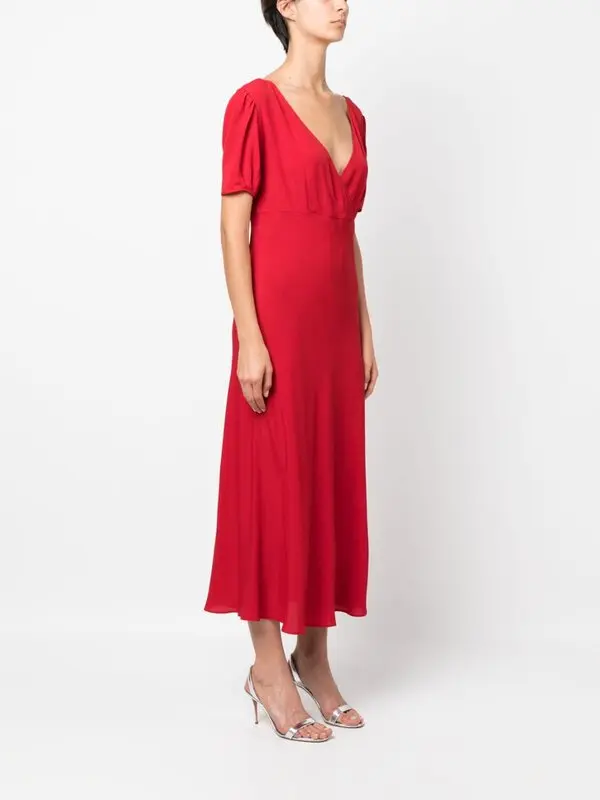 N°21 Tie-fastening Midi Dress