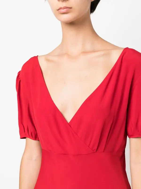 N°21 Tie-fastening Midi Dress
