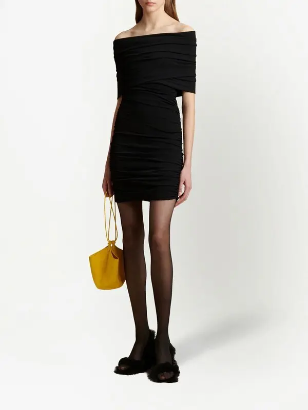 Khaite The Aerica Draped Dress