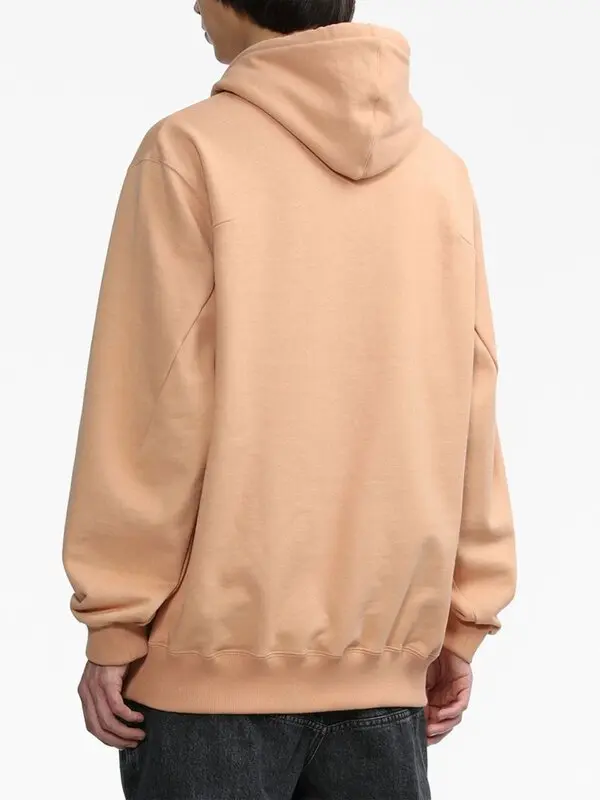 Doublet Braided-Hair Cotton Hoodie In Neutrals - 50% Off