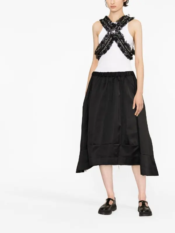 Comme Des Garçons Asymmetric Midi Skirt
