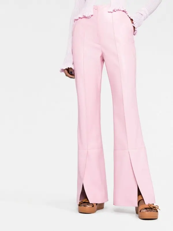 Nanushka Split-hem Flared Trousers