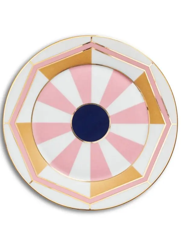 REFLECTIONS COPENHAGEN Alvares Bread Plate - Pink