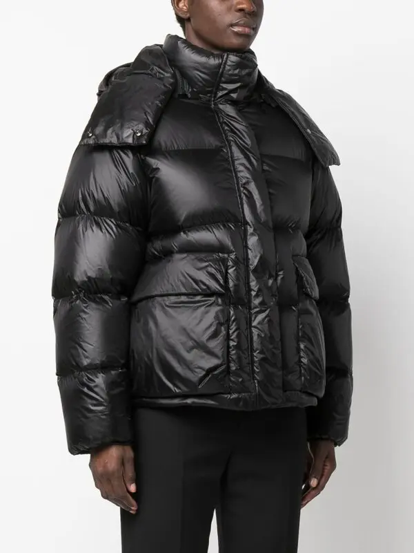 Dorothee Schumacher Padded Quilted Hooded Jacket