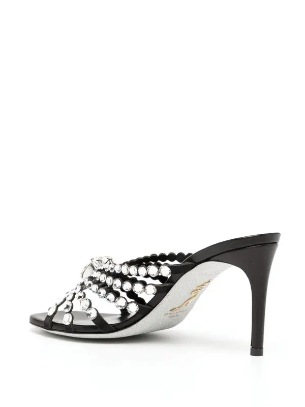 Rene Caovilla 90mm Crystal-embellished Sandals