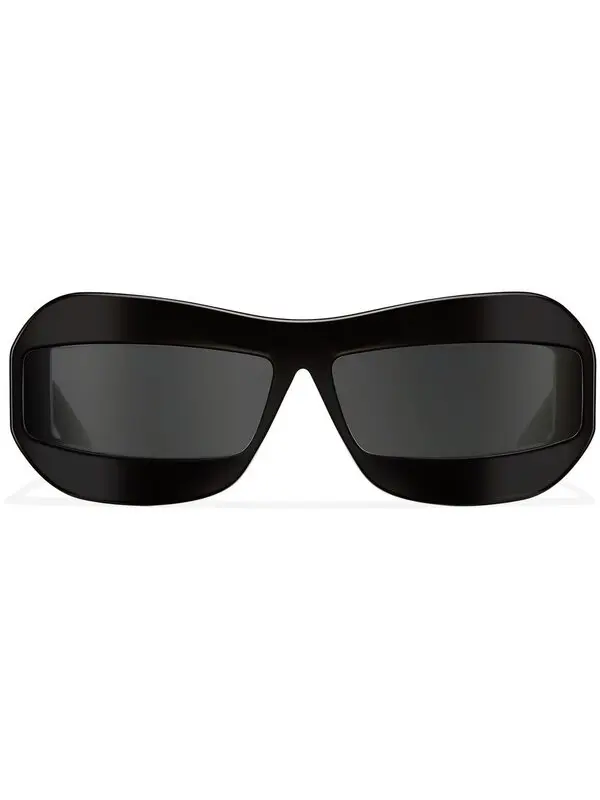 Prada Runway Rectangle-frame Sunglasses