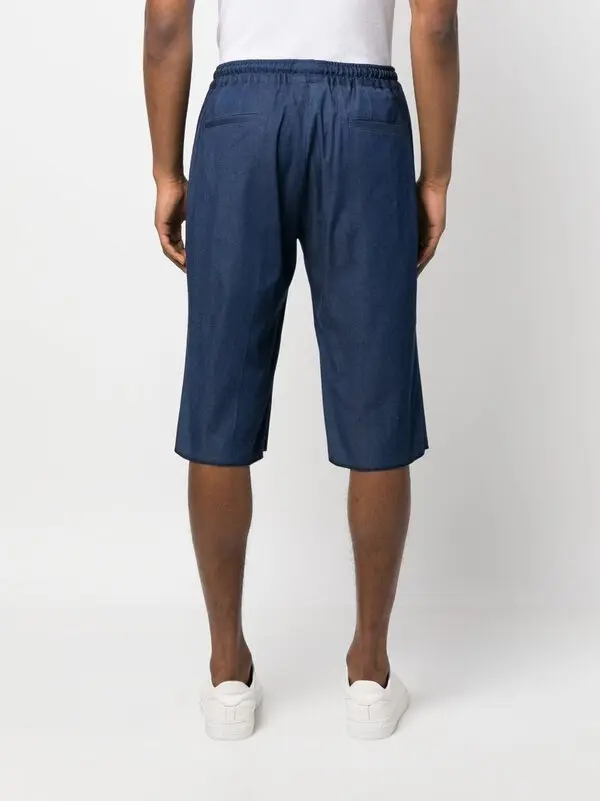 Kiton Denim Shorts - Blue