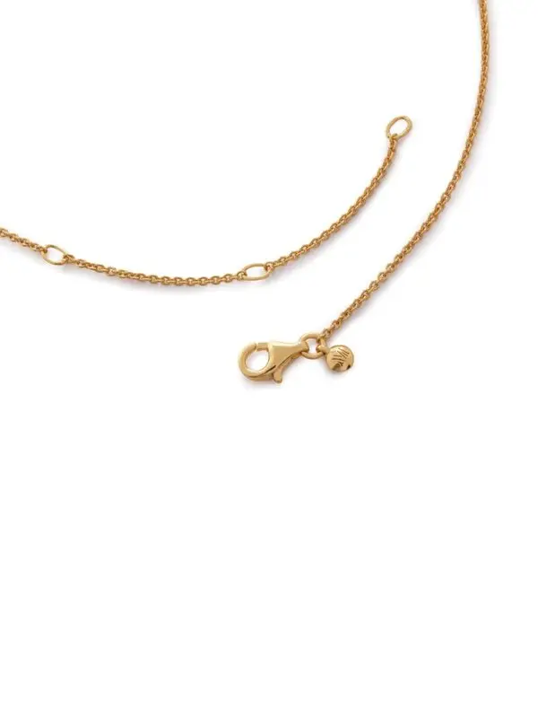 Monica Vinader Mini Locket Adjustable Necklace - Gold