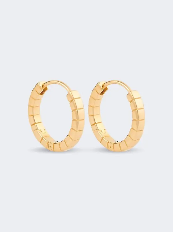 IVI Small Signore Hoop Earrings - Gold