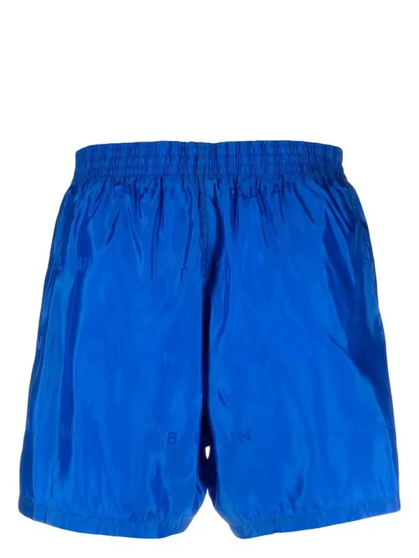 Balmain Logo-print Swim Shorts