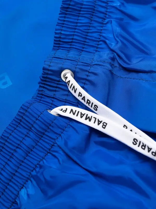 Balmain Logo-print Swim Shorts