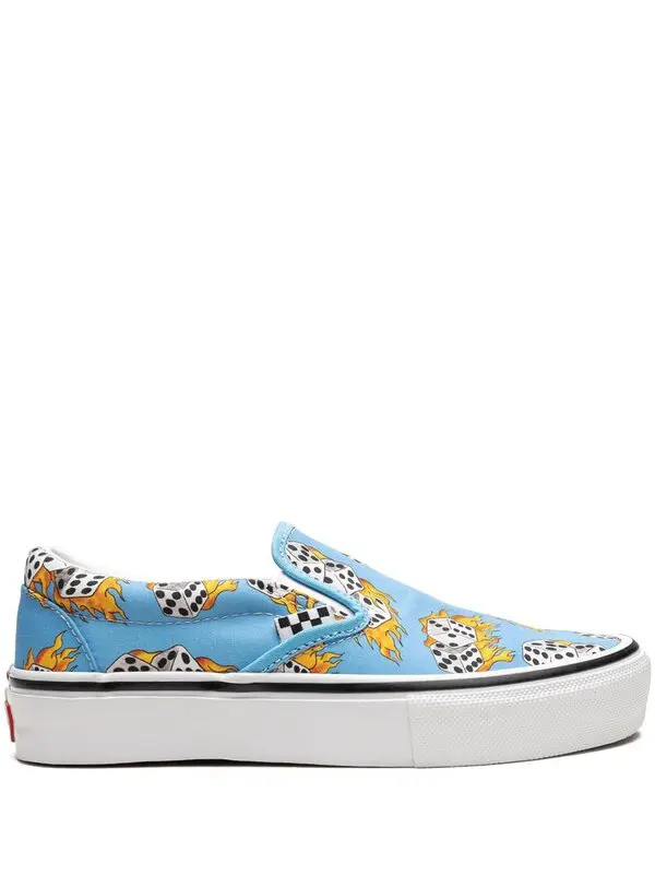VANS Skate Slip-on Sneakers - Blue